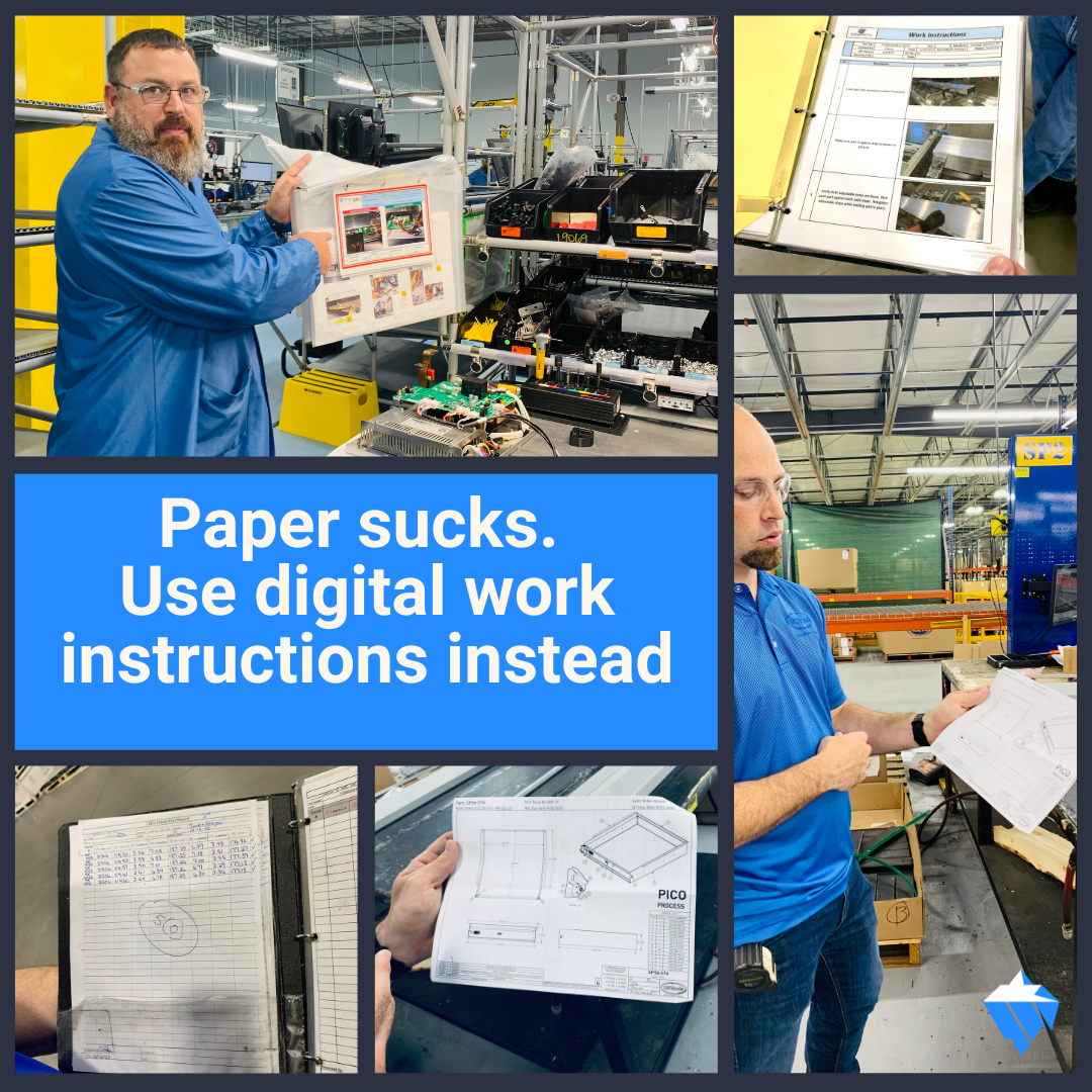 6 Benefits Of Digital Work Instructions In Manufacturing